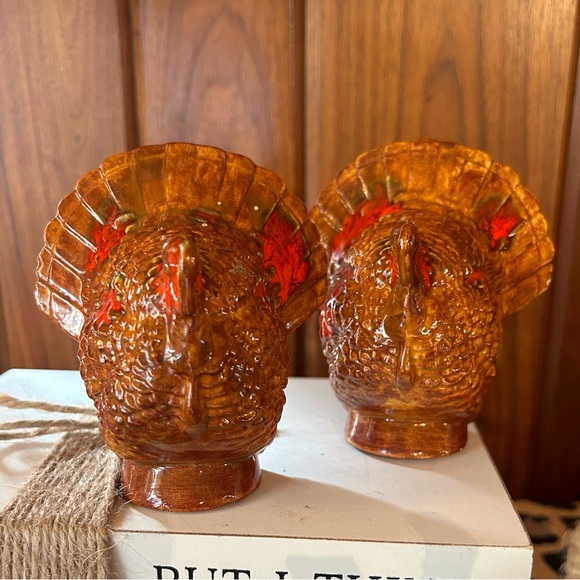 Vintage | Holiday | Vintage Turkey Salt And Pepper Shakers Ceramic ...